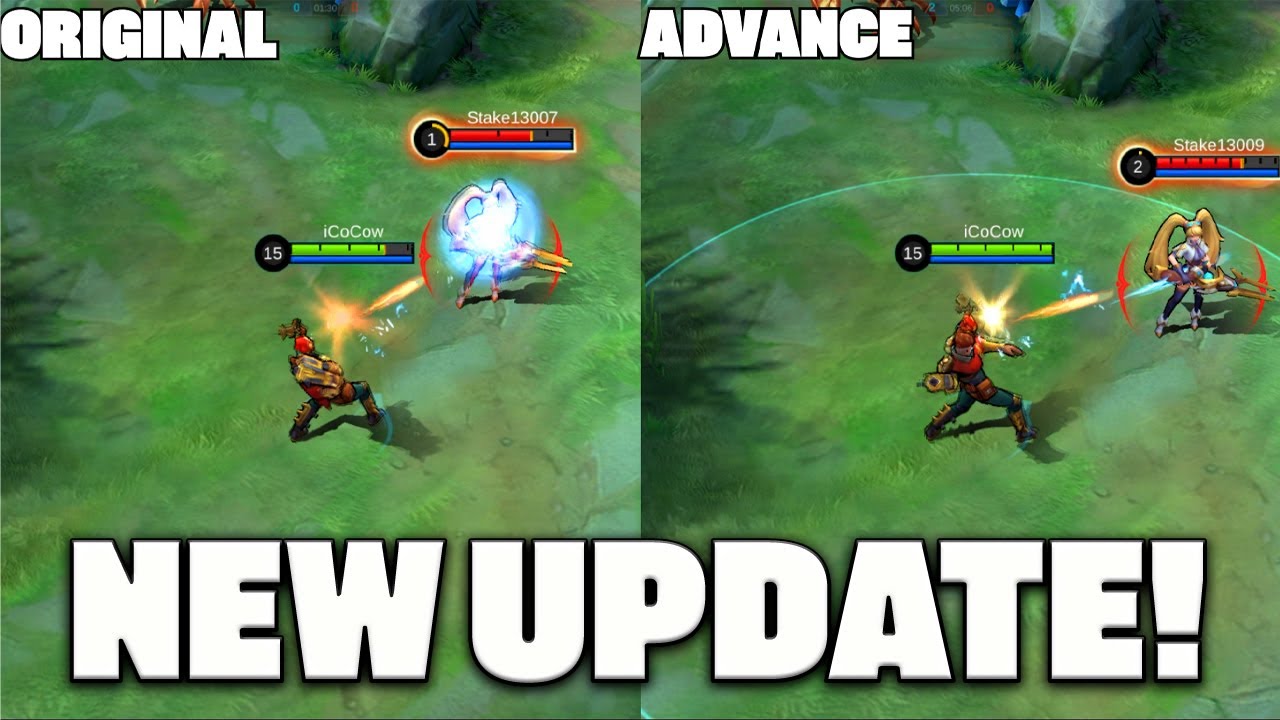 New Big Update for Basic Attacks - Advance Server Update - YouTube