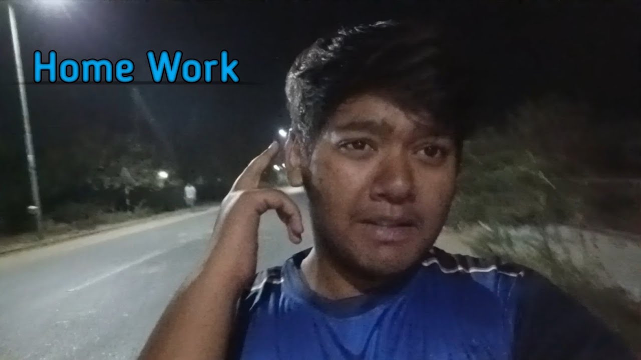 Home Work Vlog|| My first vlog|| night vlog WITH Brothers|| my First ...