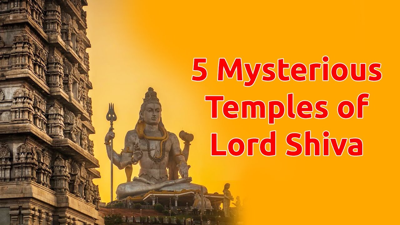 5 Mysterious Temples of Lord Shiva | Pancha Bhuta Sthalas | Unique ...