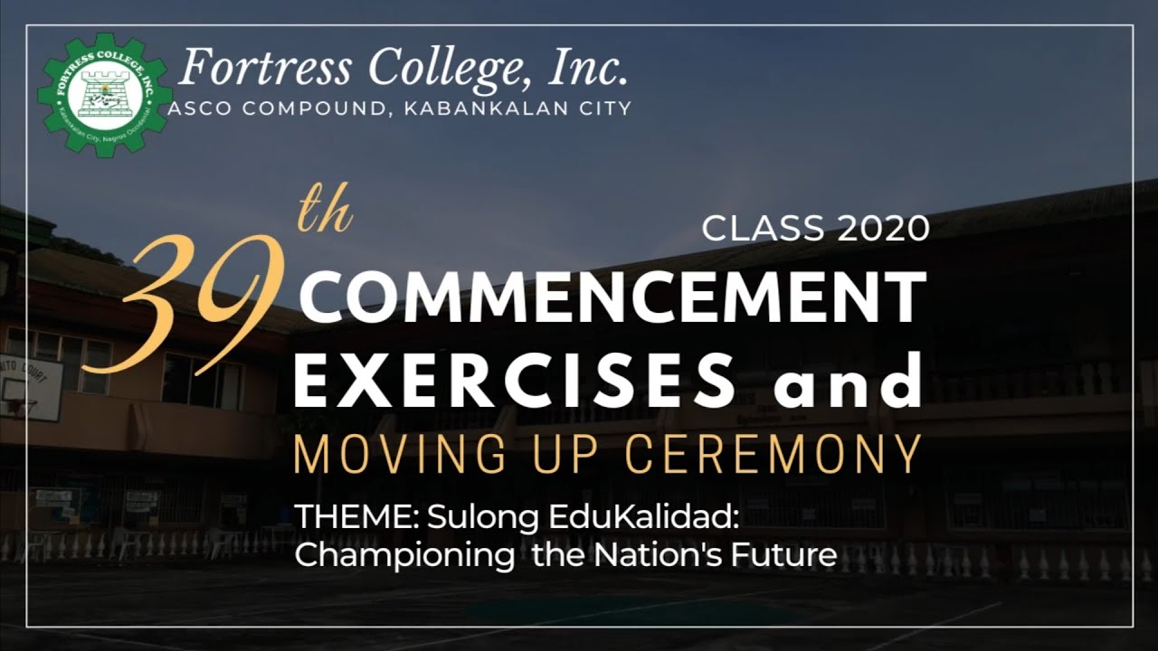 Fortress College, Inc Virtual Graduation 2020 - YouTube