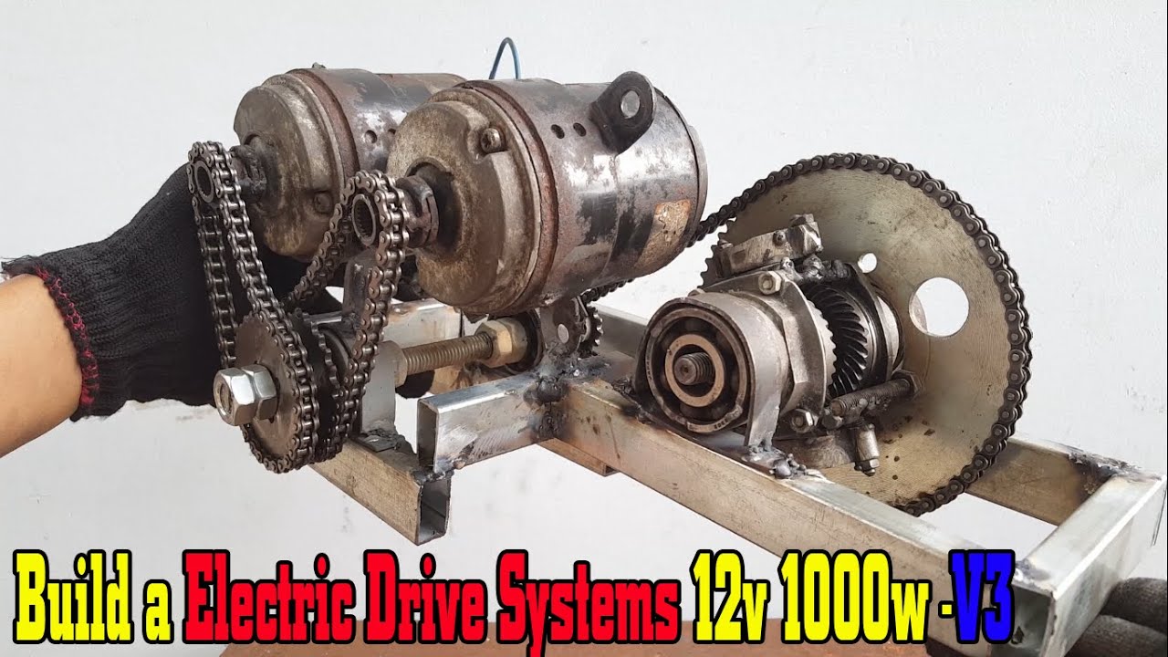 Build a Electric Drive Systems 12v 1000w For Mini Electric Car - V3 ...