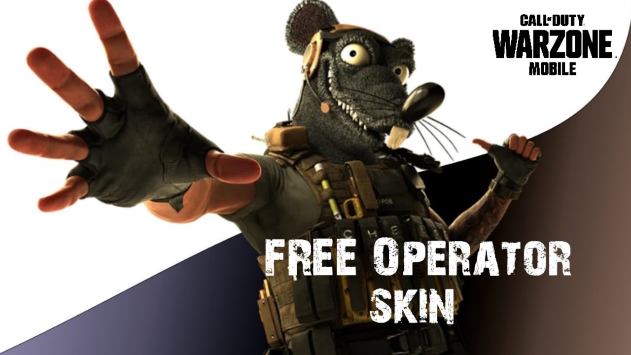 How To Get Free Ratpack Operator Skin in Warzone Mobile - YouTube