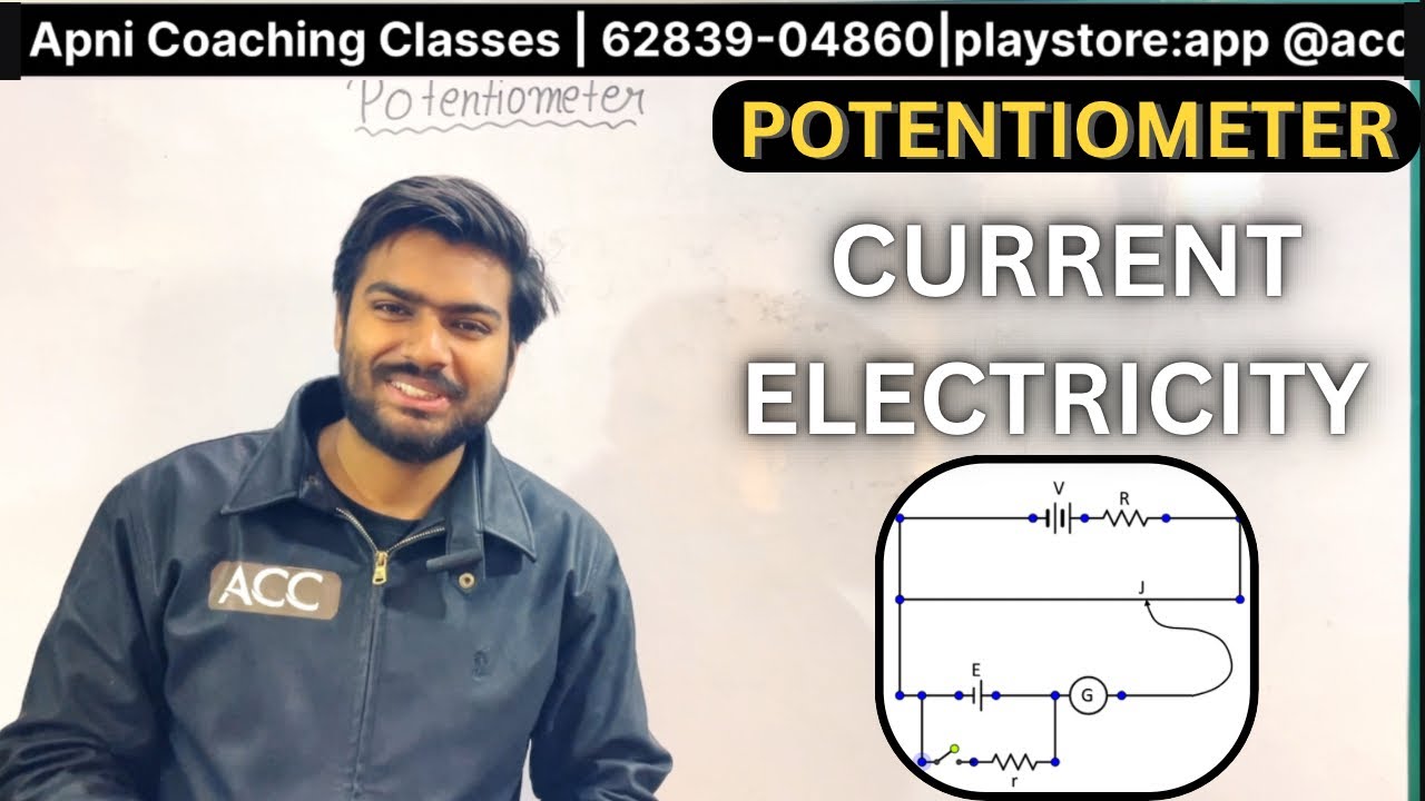 Class 12 Current Electricity: Potentiometer Device Explained by Vivek ...