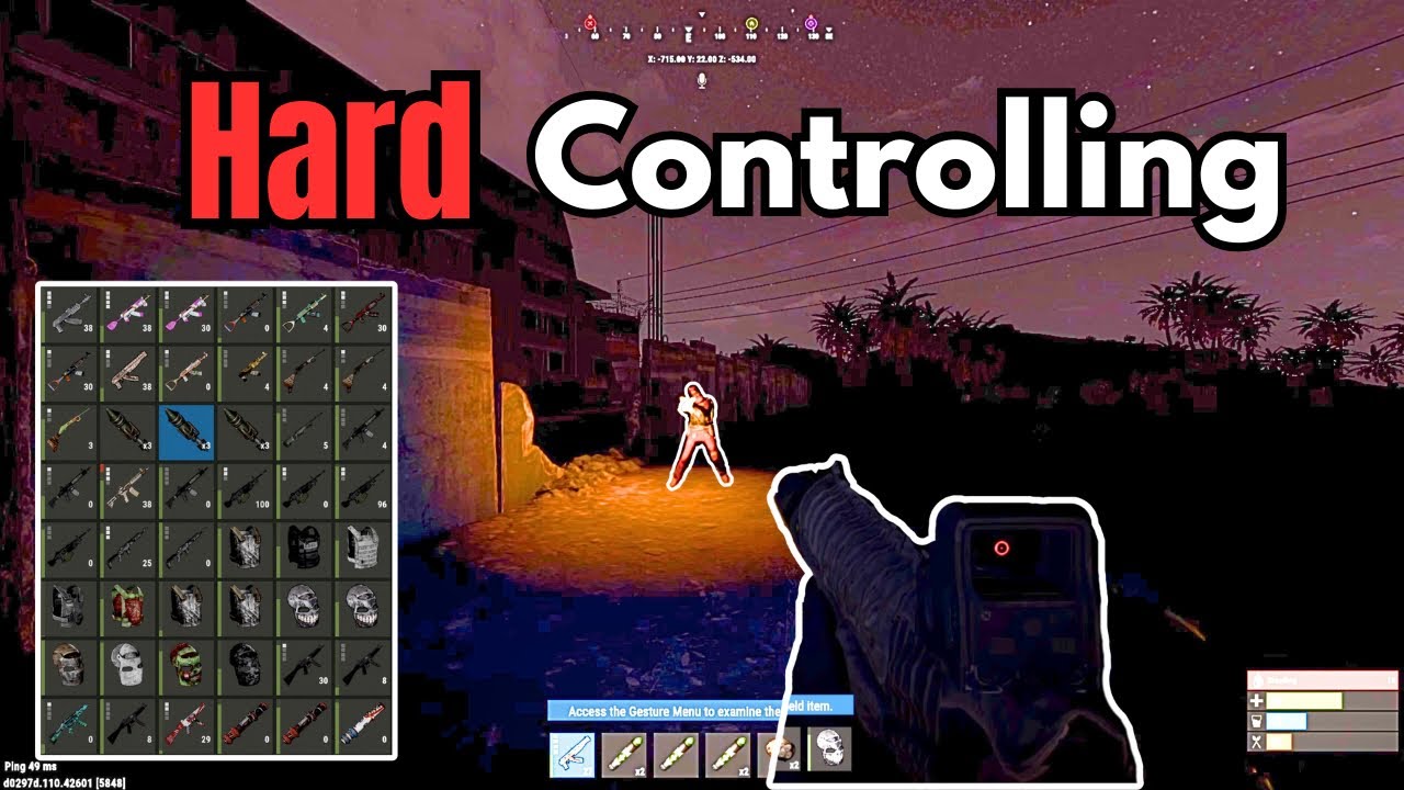 Hard Controlling - Rust Console - YouTube