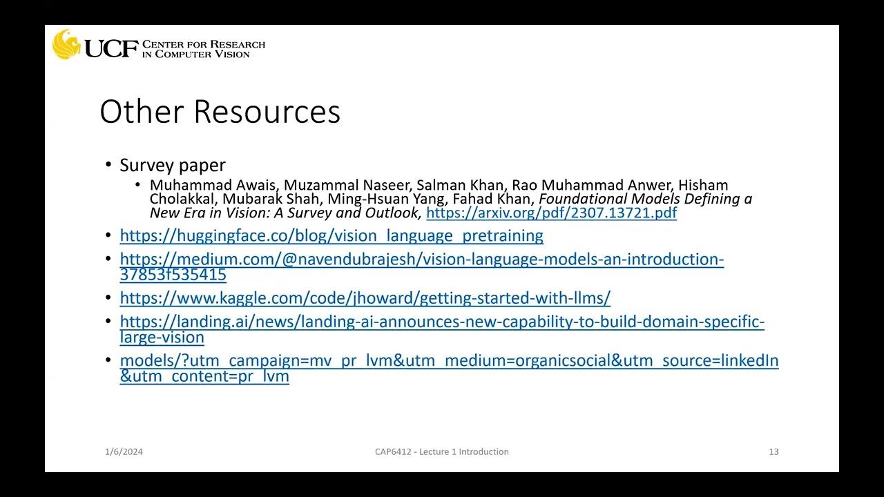 Lecture 1 - Introduction - YouTube