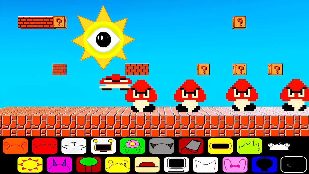 Sprunki mr. Sun in Mario world (animation) | SPRUNKI - YouTube