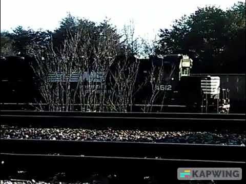 5 Years Ago: NS P95 W/ GP59 4612 & P71 W/ Operation Lifesaver D9-40CW 9250 Oyama Yard NC 1/30/19 ...