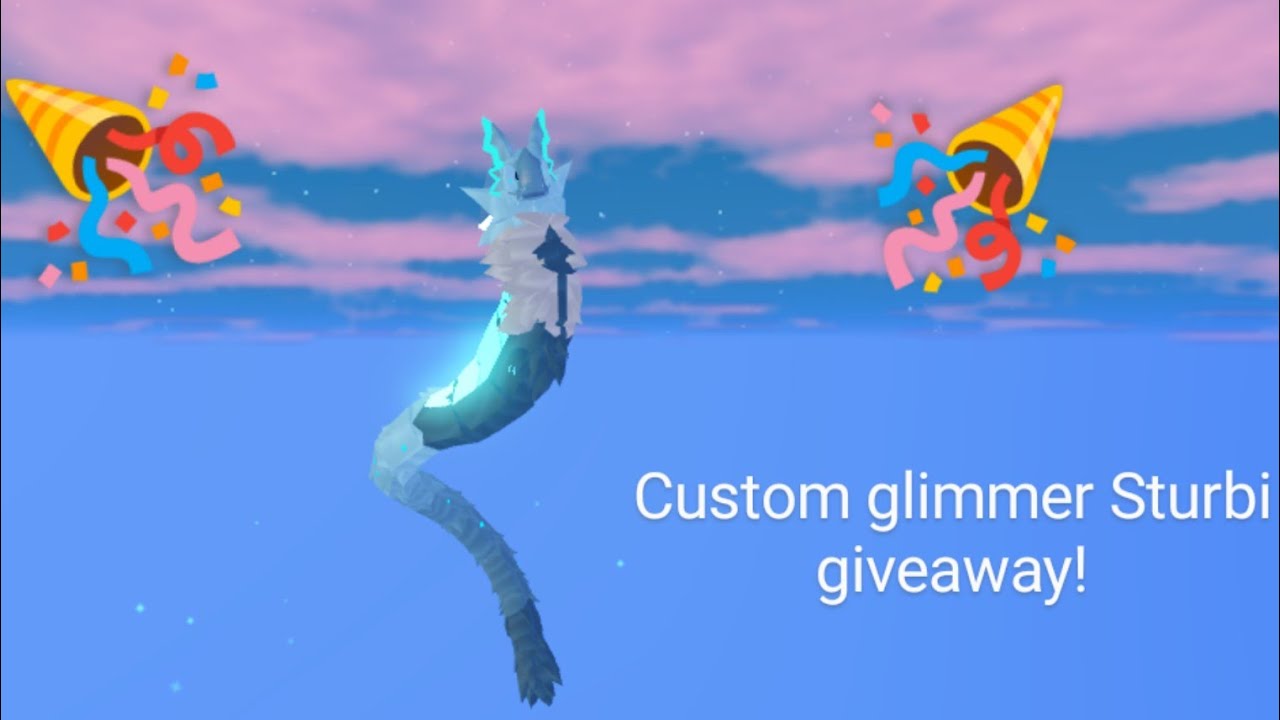 Custom glimmer Sturbi giveaway - YouTube