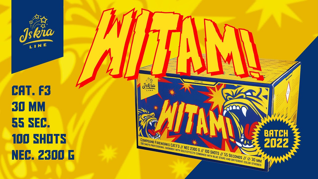 IC30-100-3 - Witam! - Compound Fireworks Batch 2022 (4k) - YouTube