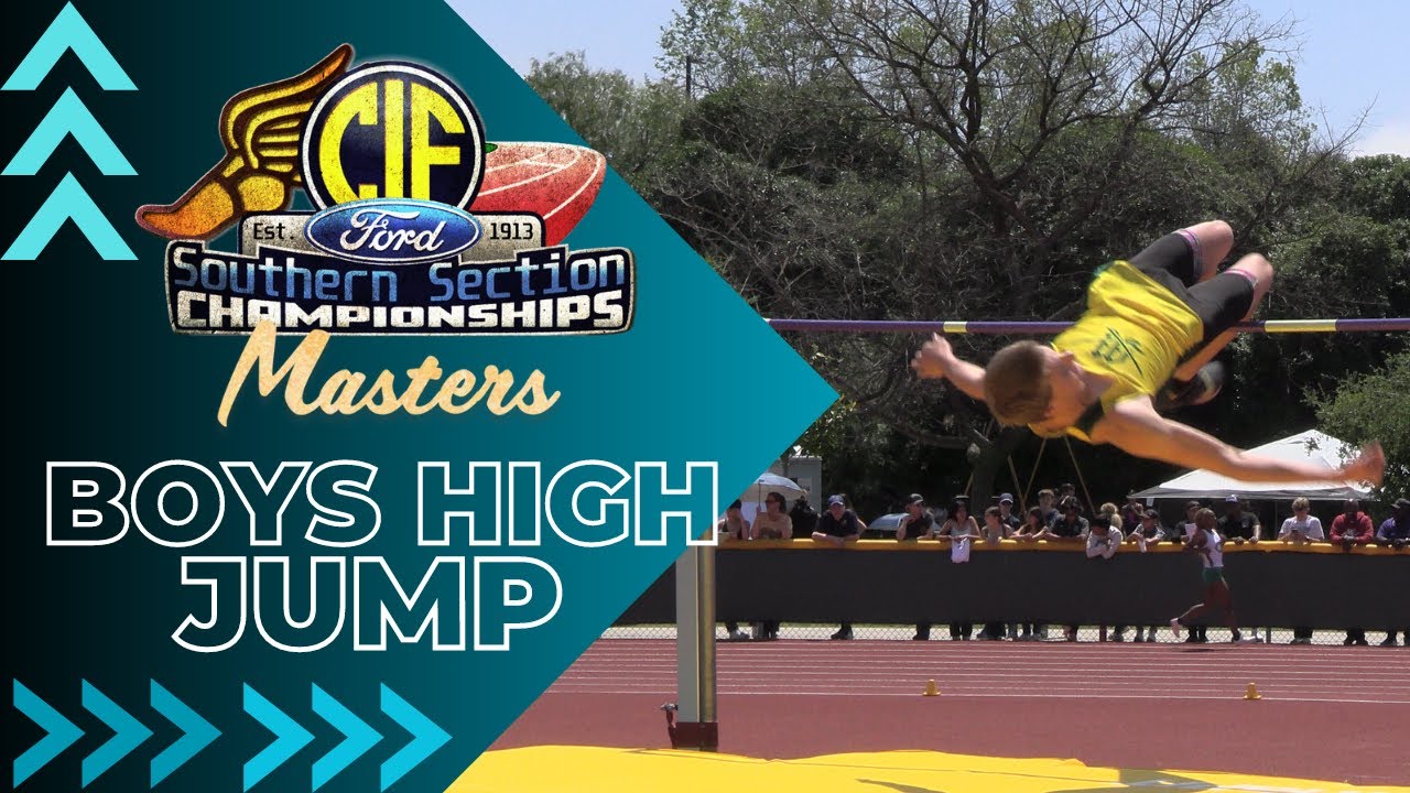 2024 TF - CIF-ss Masters - Boys High Jump - YouTube