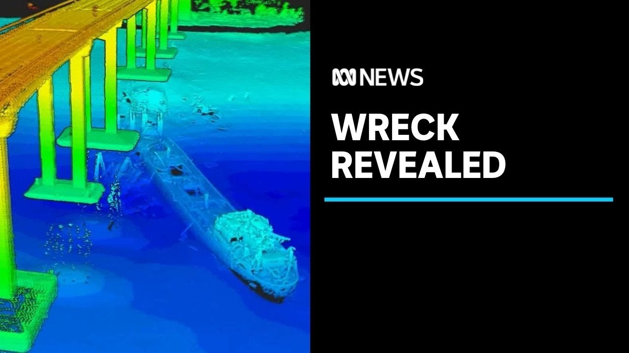 Almost 50 years after the Tasman Bridge disaster, 3D mapping reveals ...