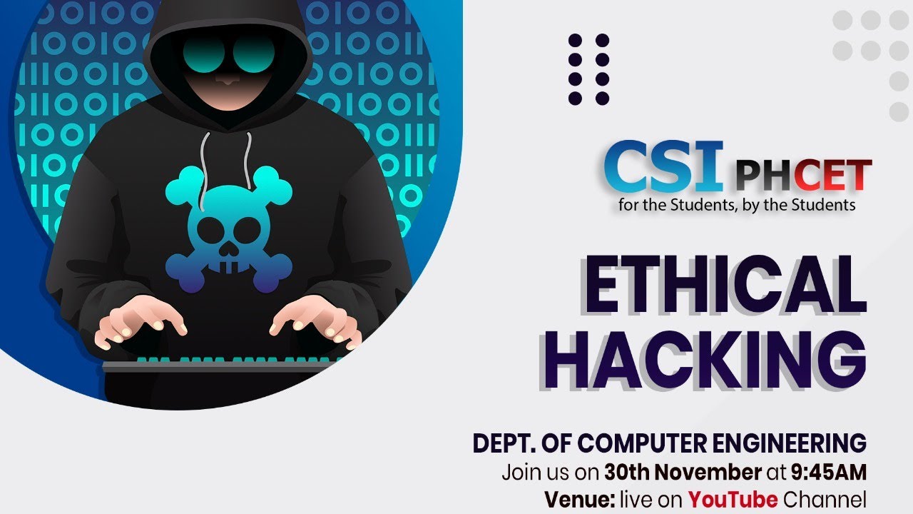 CSI PHCET Ethical Hacking Webinar - YouTube