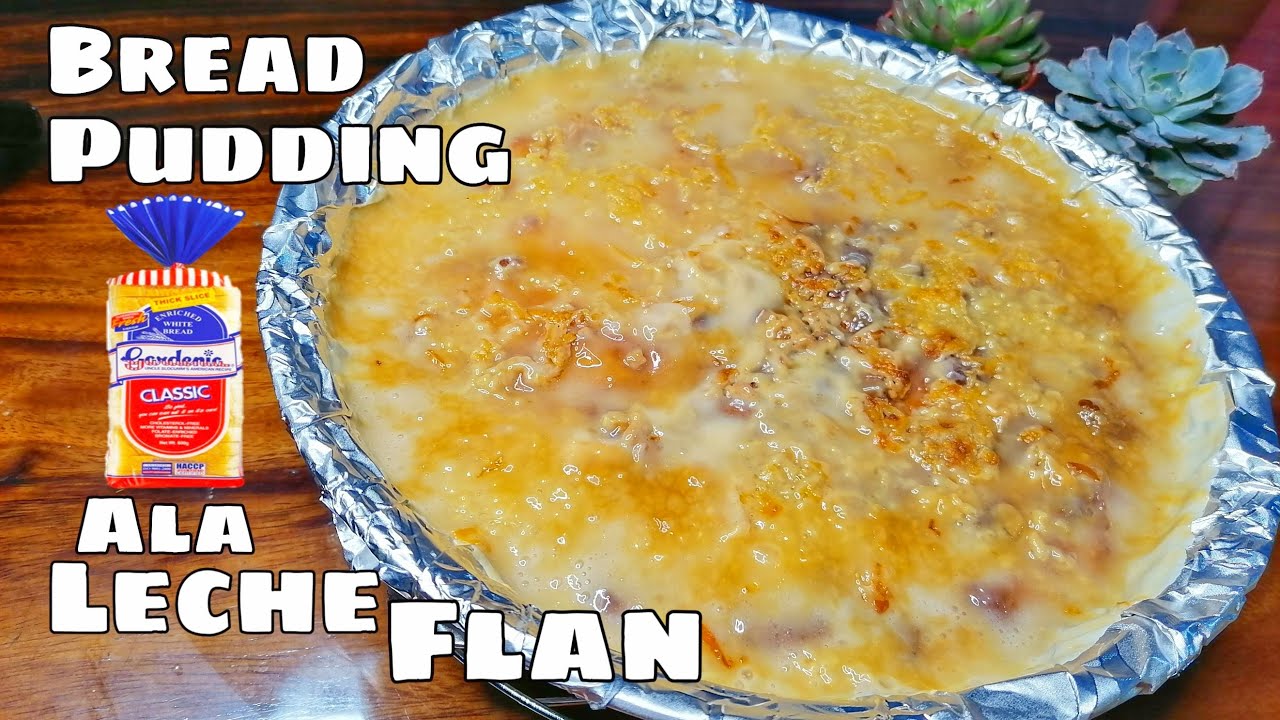 LOAF BREAD PUDDING | Creamy Bread Pudding Pinoy Style - YouTube