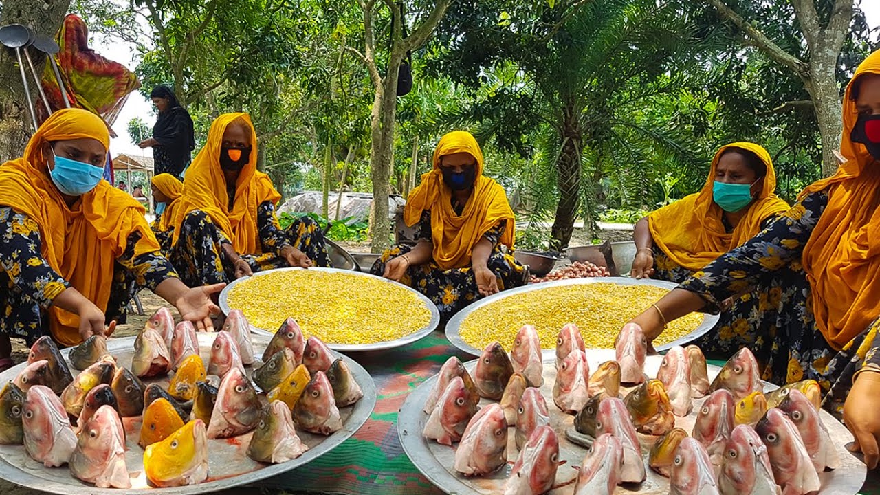 52 Fish Head & Boot Daal Delicious & Special Bengali Recipe - Tasty ...