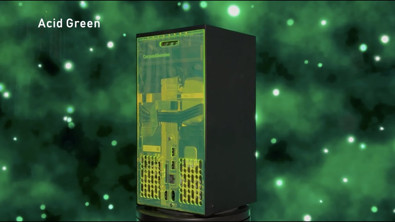 Xbox Series X Custom Back Panel - YouTube