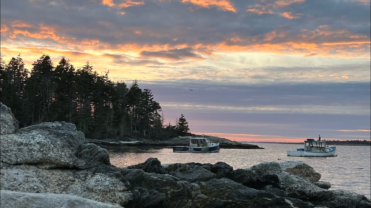 Beautiful Maine Coast in Winter - YouTube