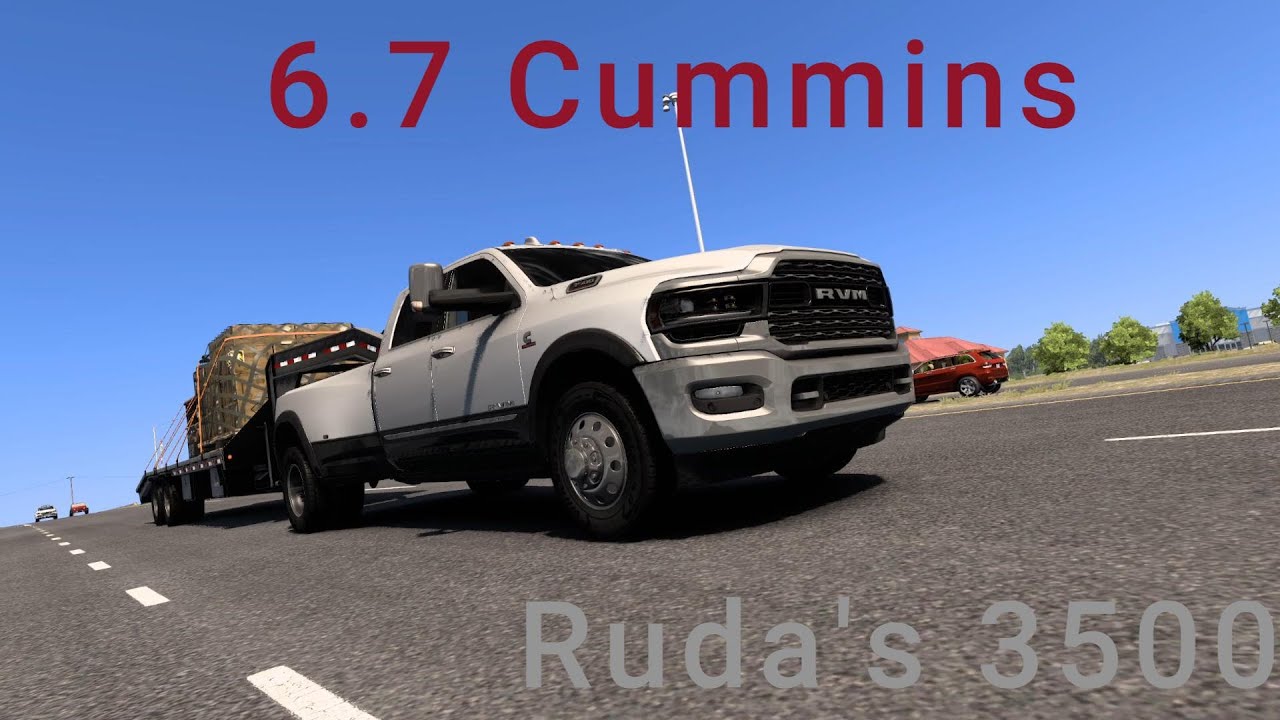 Ram 3500 - ATS - 6.7 Cummins - Construction supplies - YouTube