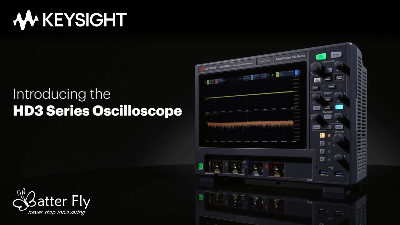 Introducing the Keysight HD3 Series Oscilloscopes | Precision Portable ...