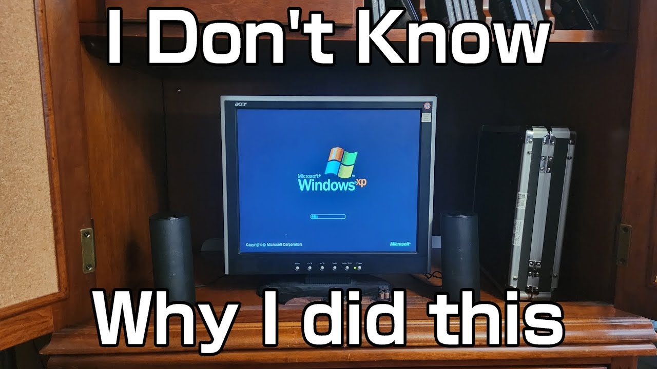 Behold, The Windows XP Cabinet - YouTube