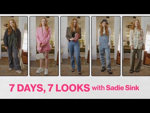 7 DAYS, 7 LOOKS with SADIE SINK