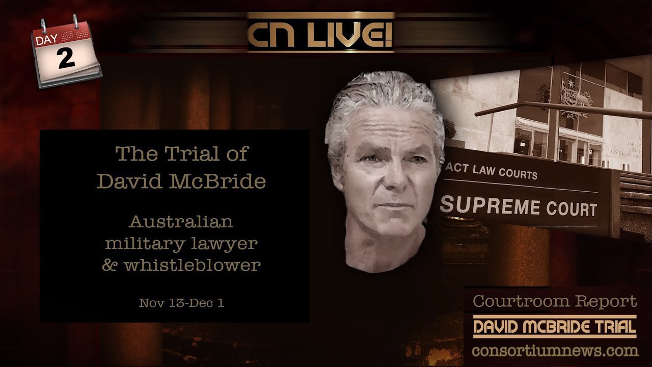 David McBride Trial - Day Two - YouTube