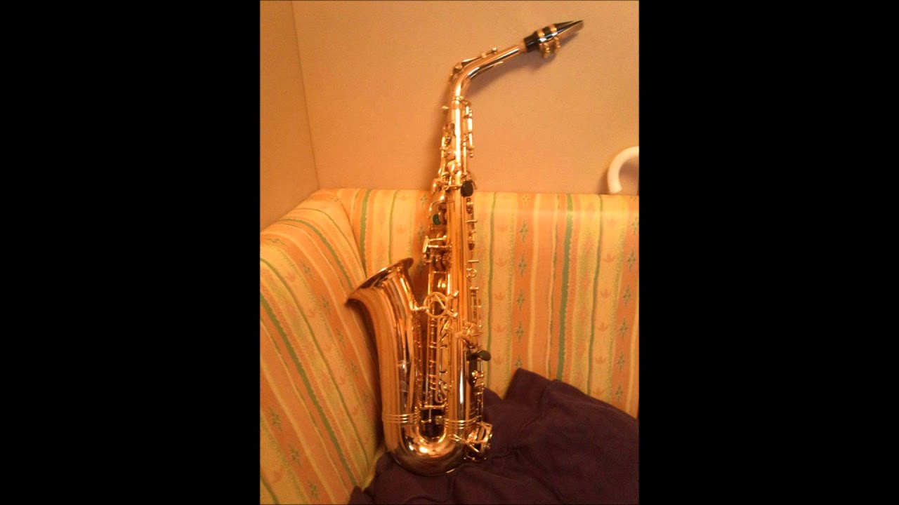 SAX練習 The long and winding road - YouTube