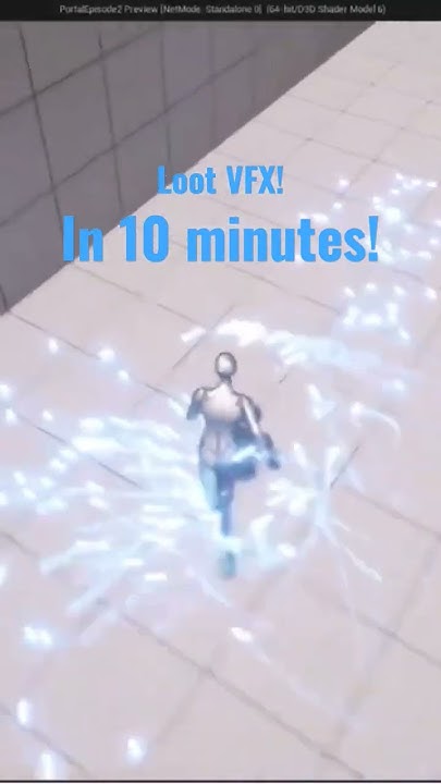 Make Loot Vfx In 10 Minutes Unrealengine Gamedevelopment Tutorial Shorts Youtube