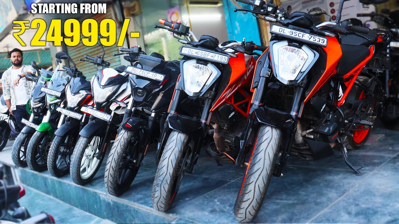 Second Hand Bikes In ₹24999/- | Used Two Wheeler Market In Lowest price ...