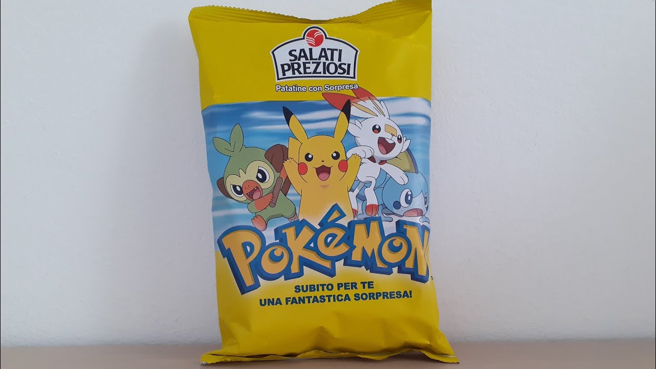 POKEMON : Patatine con sorpresa - YouTube