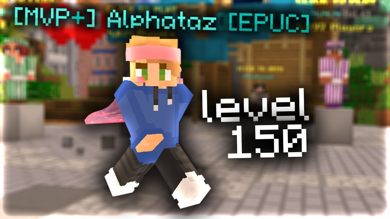 reaching hypixel level 150 (bedwars commentary) - YouTube