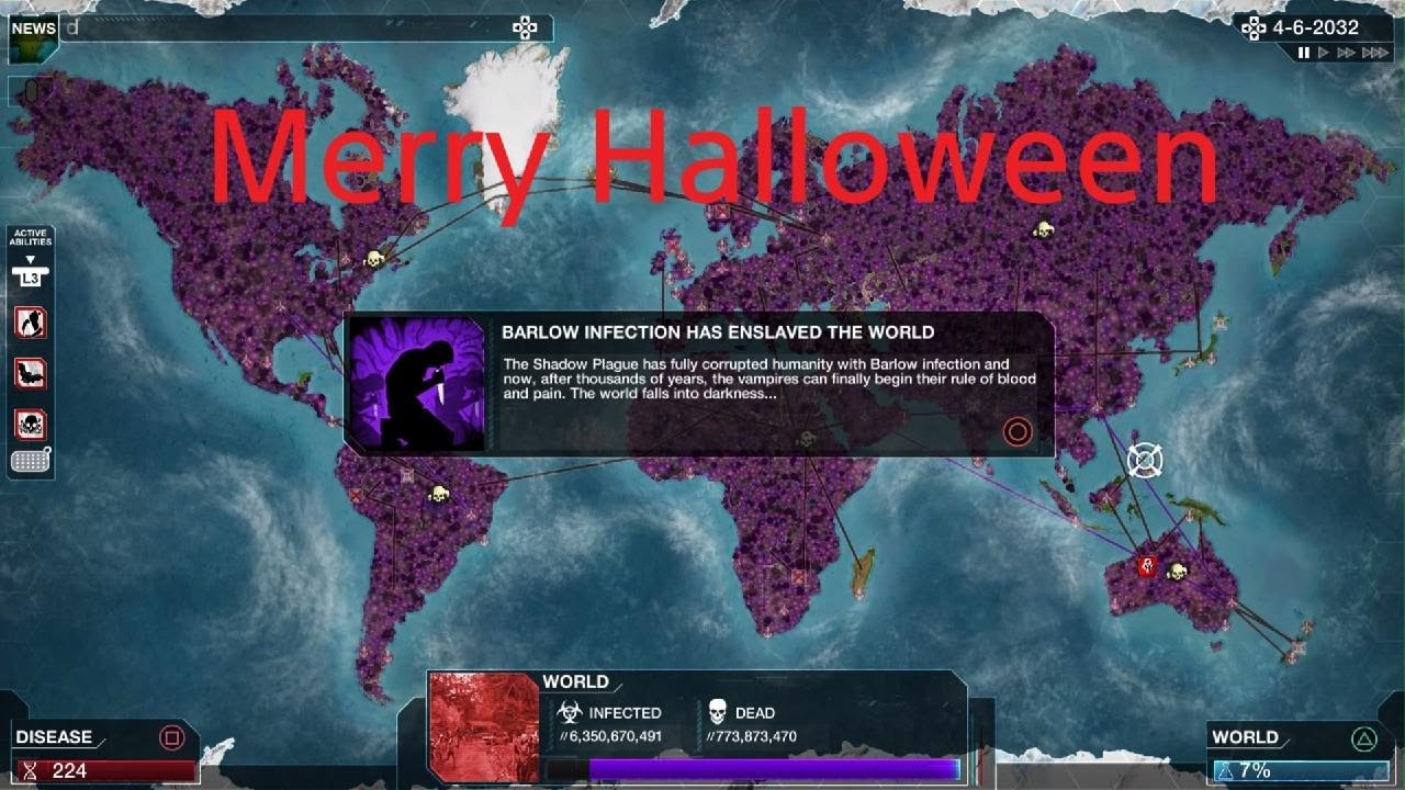 Plague Inc: Evolved Salems lot shadow plague - YouTube