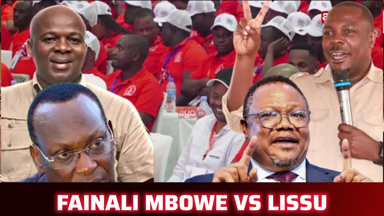 LIVE FAINALI MBOWE VS LISSU ZOEZI LA UPIGAJI KURA LINAENDELEA - YouTube