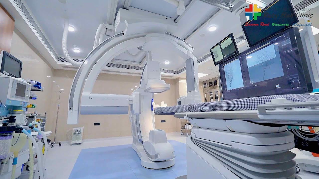 The Phillips Azurion BiPlane Cathlab Film At Ruby Hall Clinic, Pune - YouTube