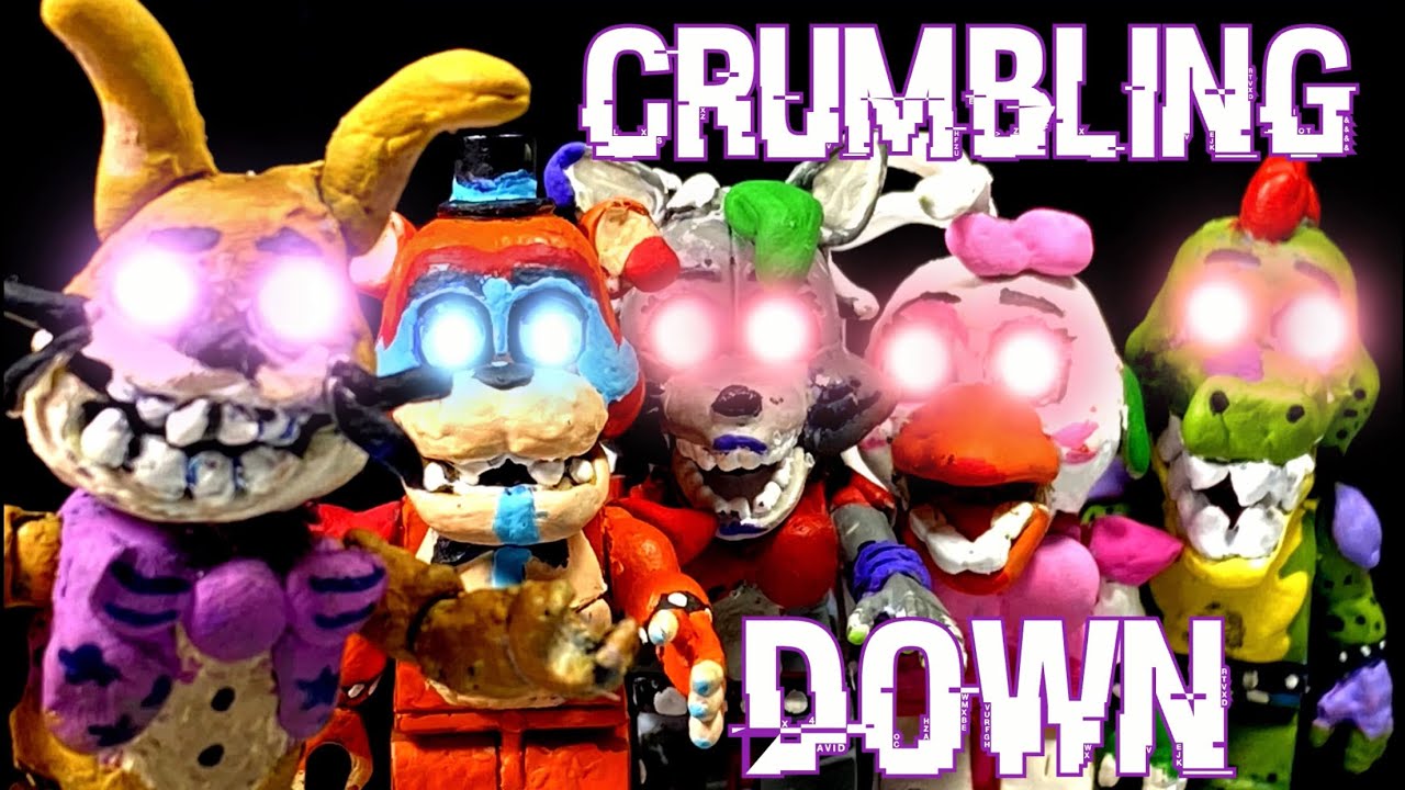 LEGO FNAF SB MUSIC VIDEO DHEUSTA "Crumbling Down" Animation - YouTube