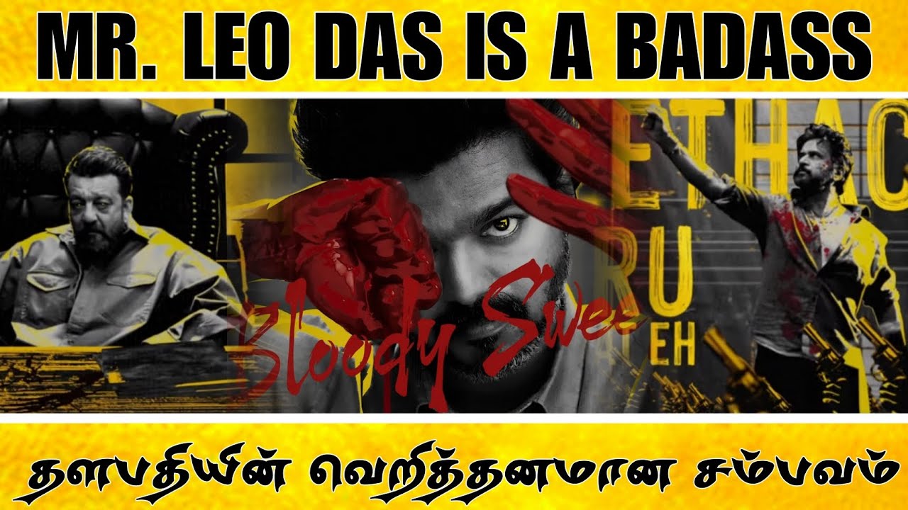 Leo Second Single | BADASS | Leo Official Update | thalapathy Vijay ...