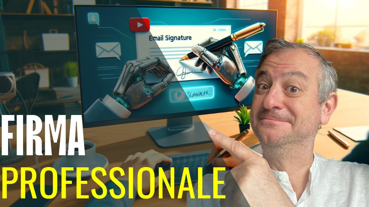 Firma le email in maniera unica (GRATIS) - YouTube