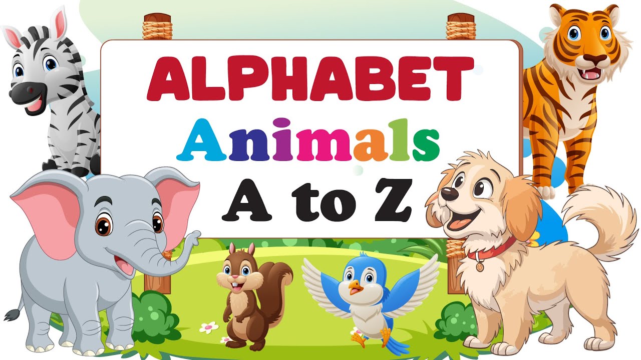 Alphabet Animals Names A to Z|A to Z Animal Names| Animals Names A to Z ...