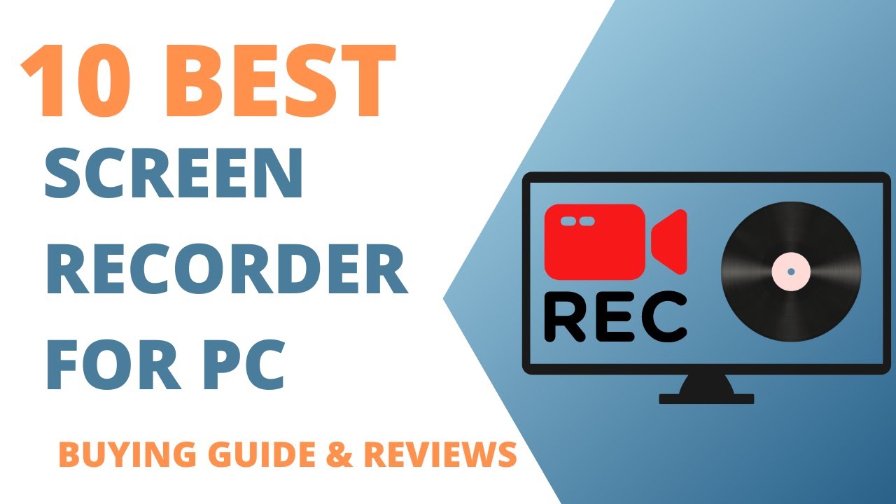 10 Best Screen Recorder For PC - YouTube