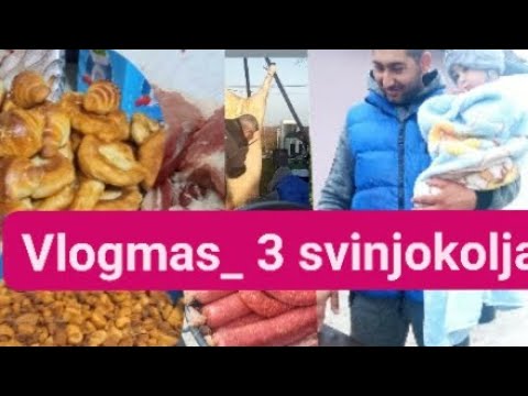 Vlogmas_3 Svinjokolja 🐷🐖🥯🥩🔪 - YouTube