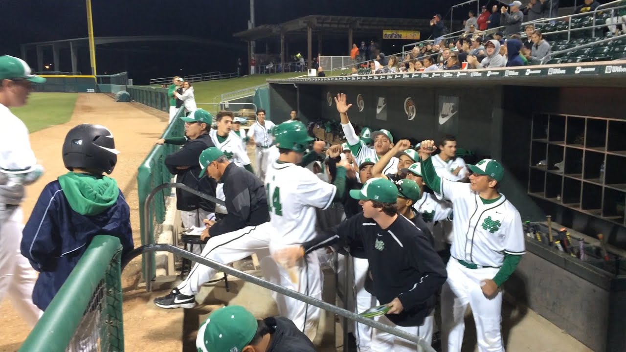 St. Mary's baseball wins playoff thriller over Turlock - YouTube