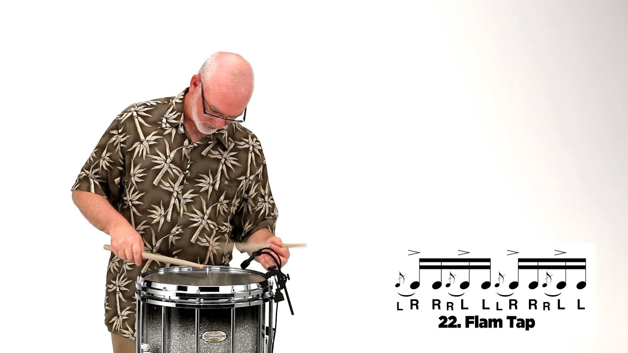 Pearl Drum Rudiments - Flam Tap - YouTube
