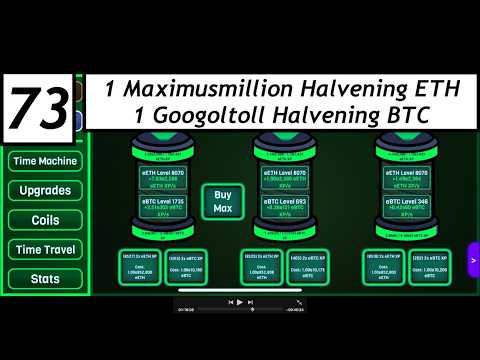 CryptoClickers Ep. 73: 1 Maximusmillion Halvening ETH. 1 Googoltoll Halvening BTC.