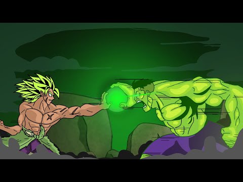Broly vs hulk ..!! TOURNAMENT OF POWER 2 ..!!