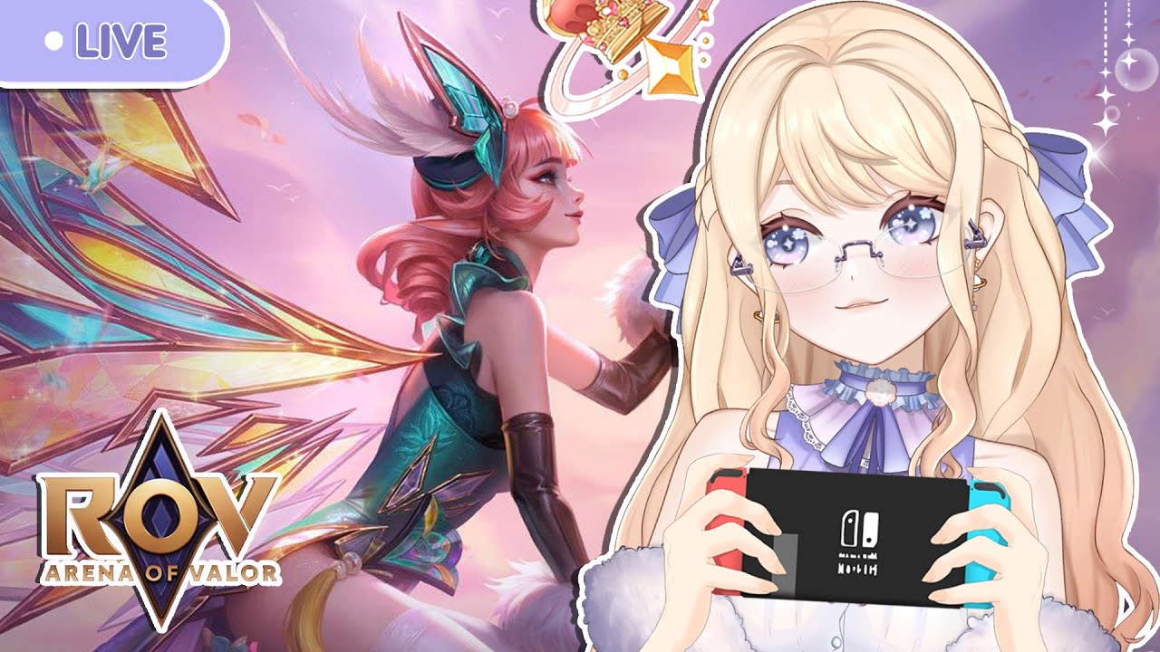 【🔴ROV】: พี่ค๊าาาพาหนูขึ้นแรงค์คอนที | Rafinia💫 - YouTube