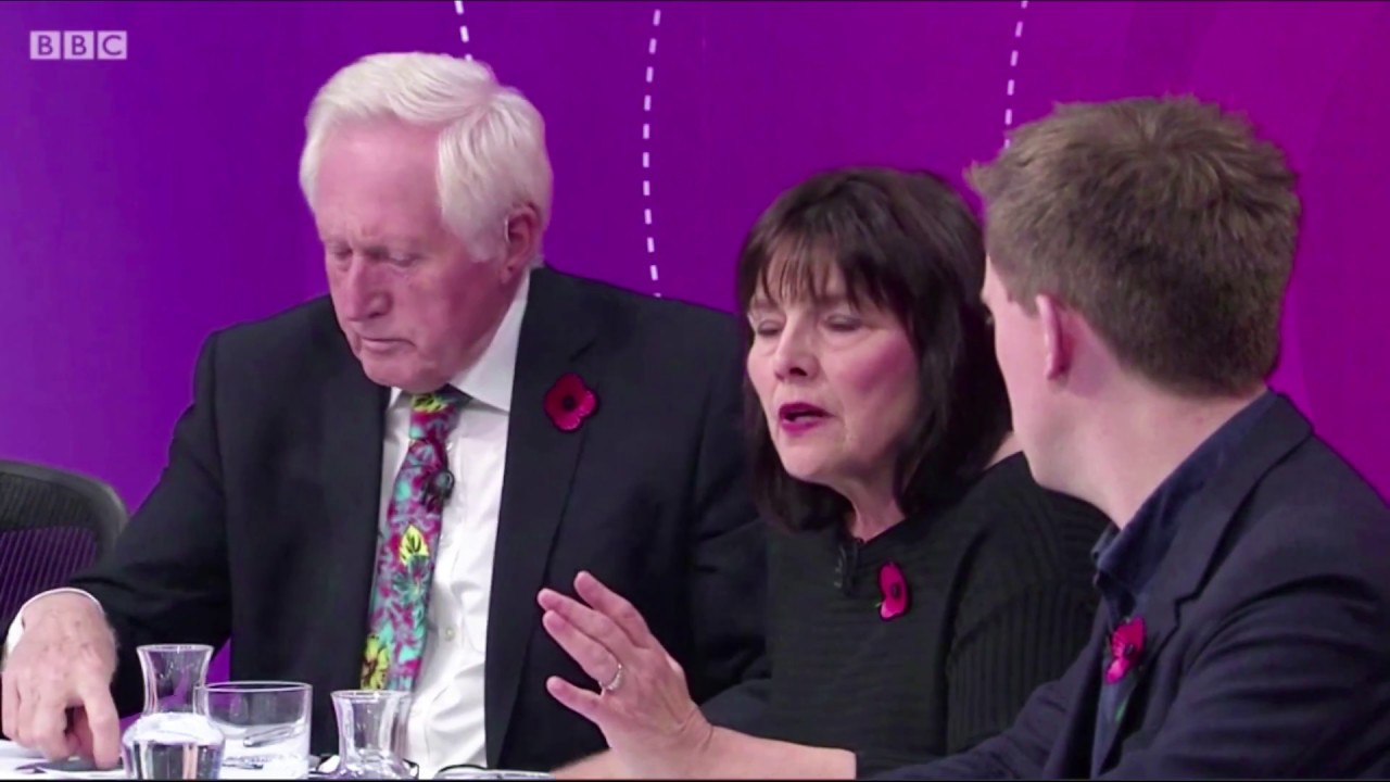 BBC Question Time panel debates smacking ban - YouTube