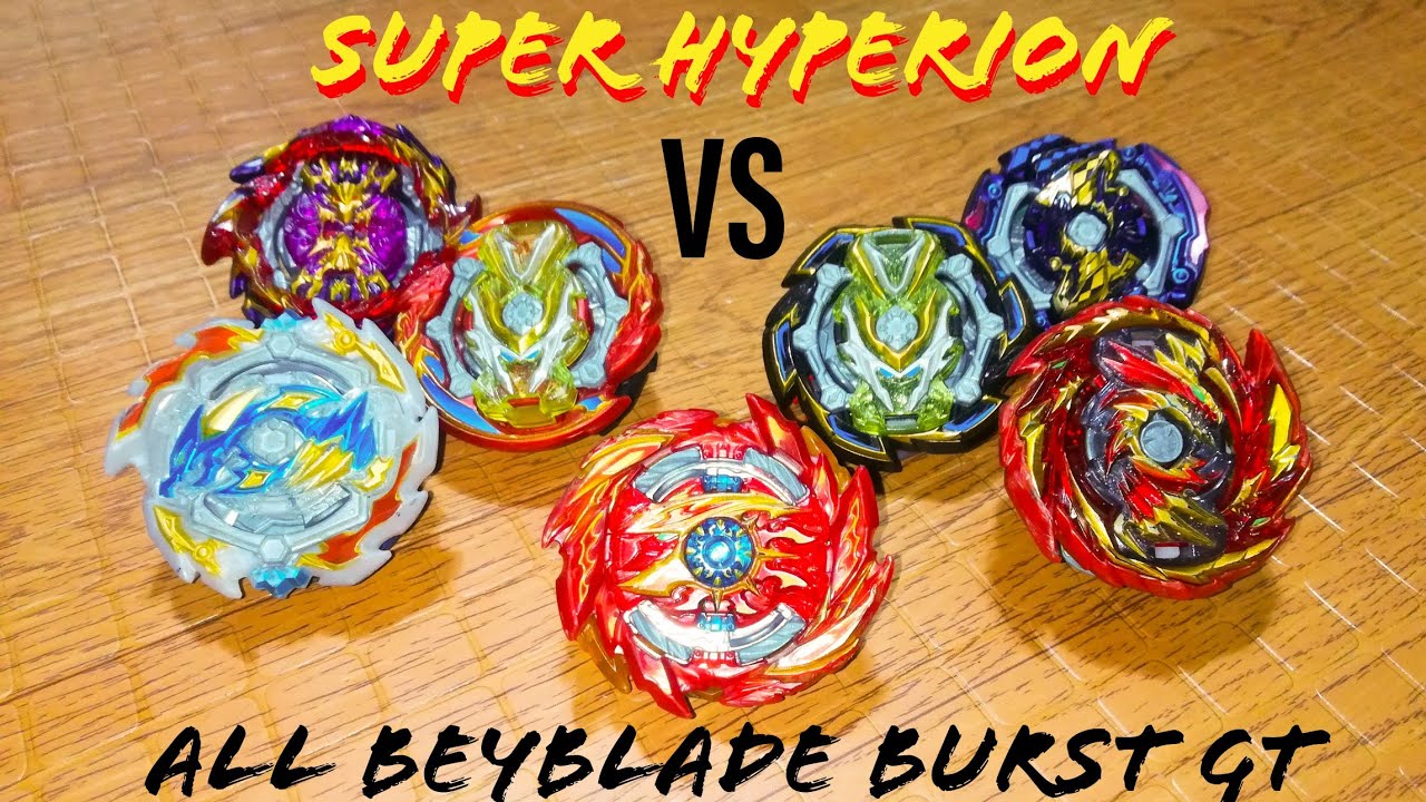 Super Hyperion VS All GT Beys | All Takara Tomy Beys - YouTube
