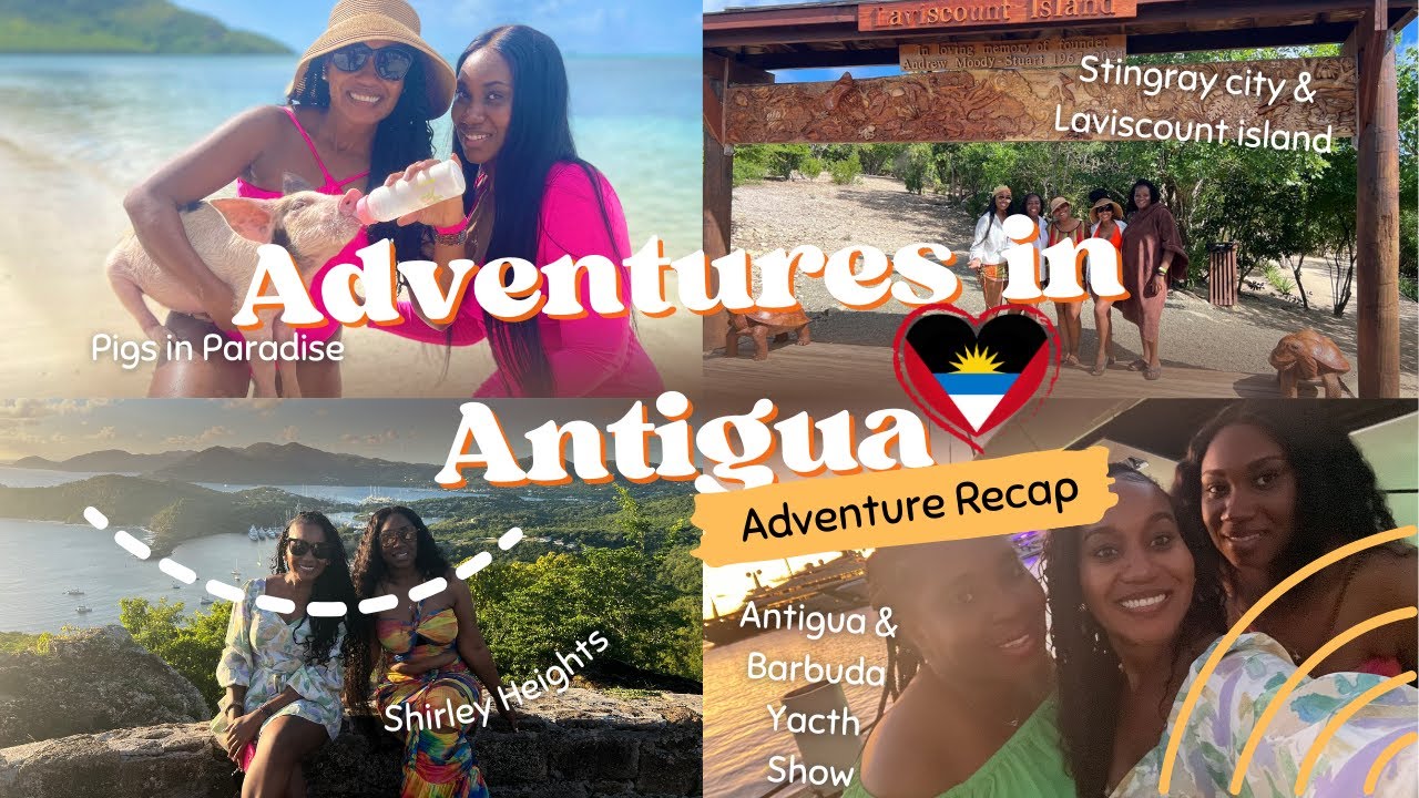 Exploring Antigua: Pigs in Paradise, Antigua & Barbuda Yacht Show ...
