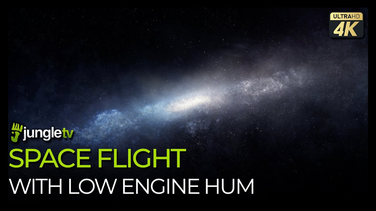 Space flight with engine hum - YouTube