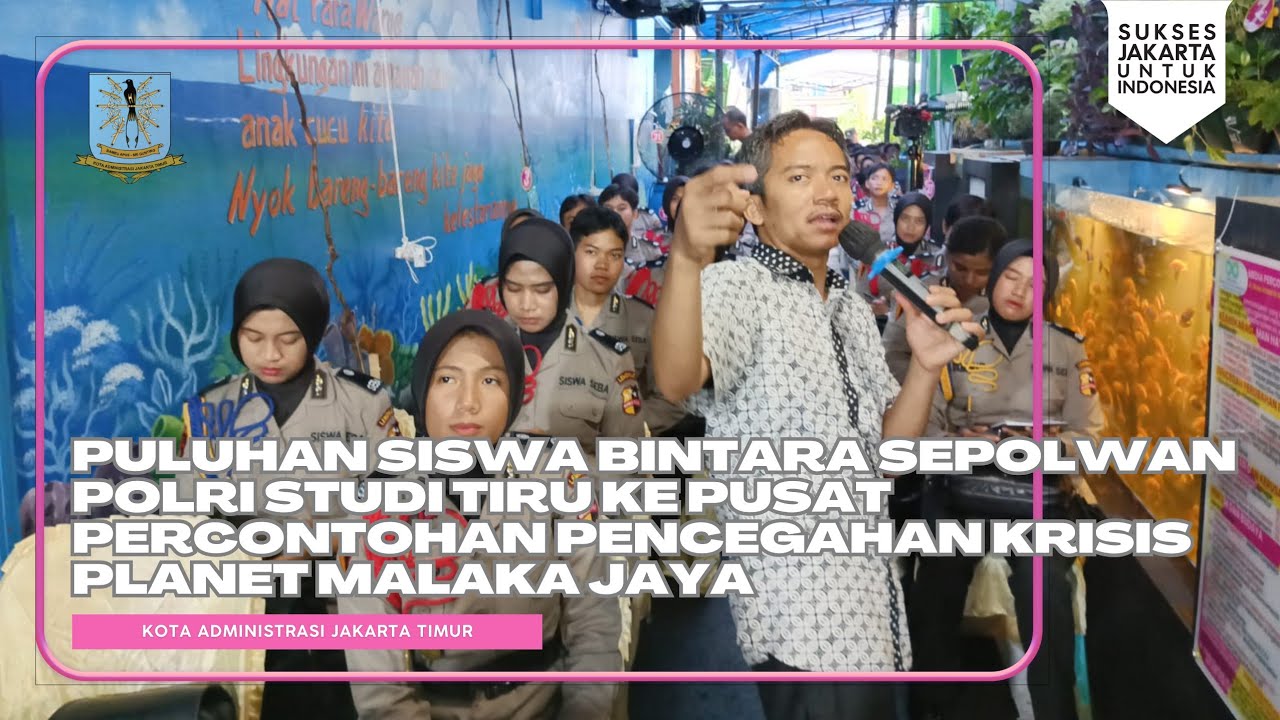 Siswa Bintara Sepolwan Polri Studi Tiru ke Pusat Percontohan Pencegahan ...