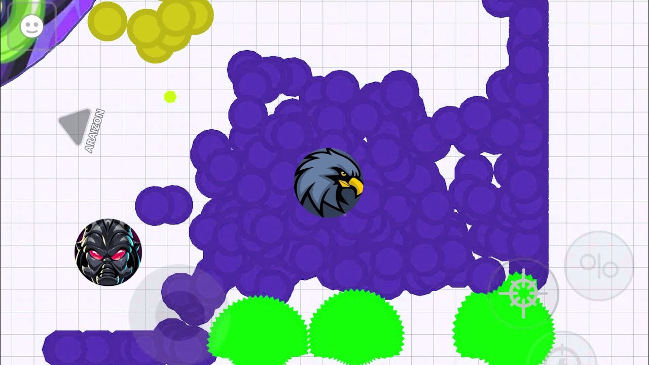 MACRO KING | MACRO GAMEPLAY (Agar.io Mobile) - YouTube